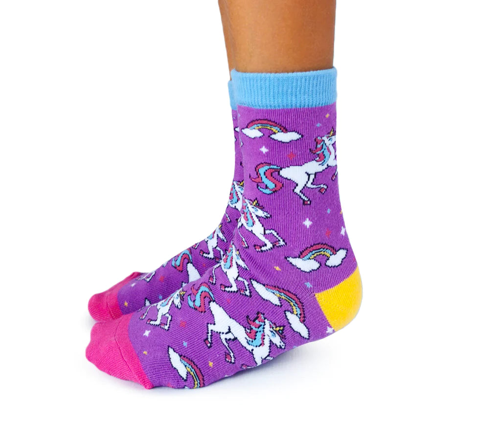 Kids Rainbow & Unicorn Sock – The Sock Factory