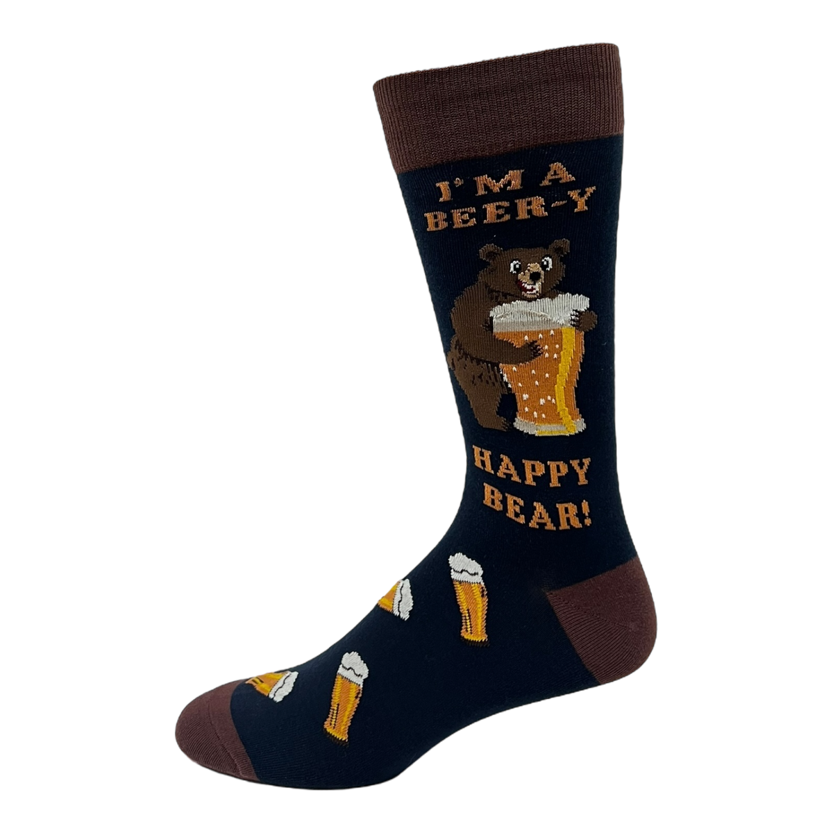 Mens Cotton Beer Bear Sock – The Sock Factory