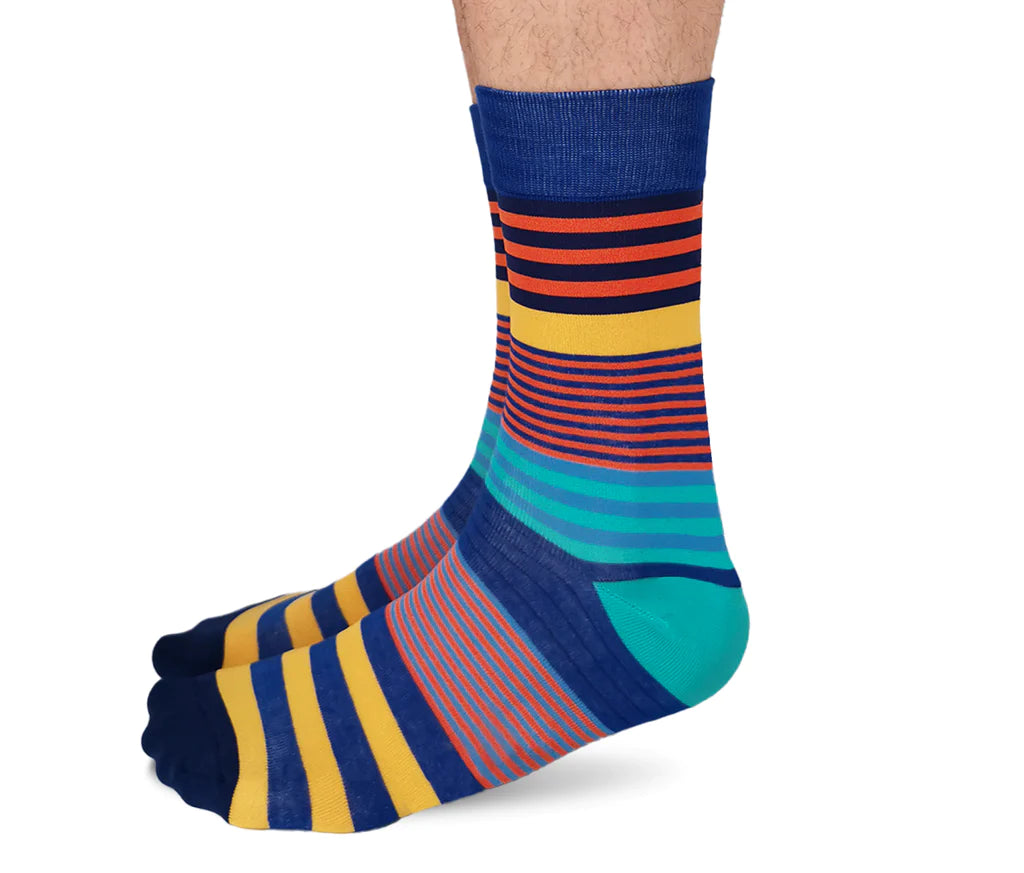 Mens Colour Bands Sock – The Sock Factory