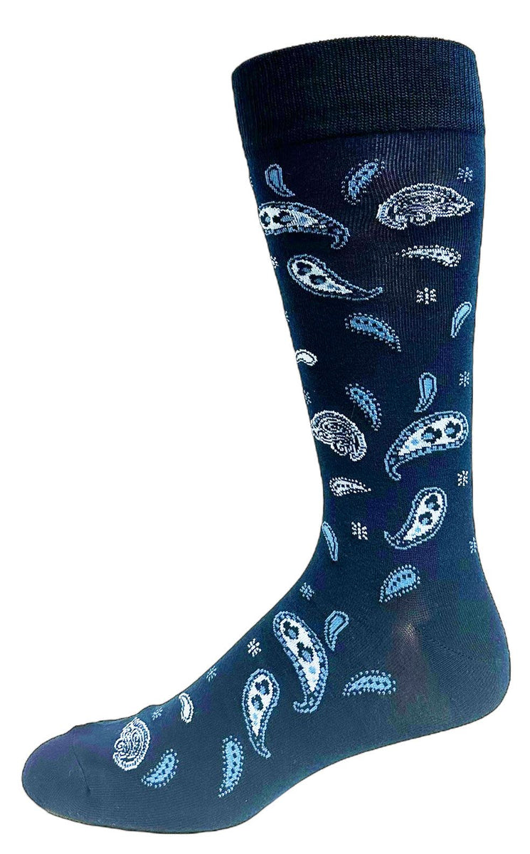 Mens Bamboo Paisley Sock – The Sock Factory