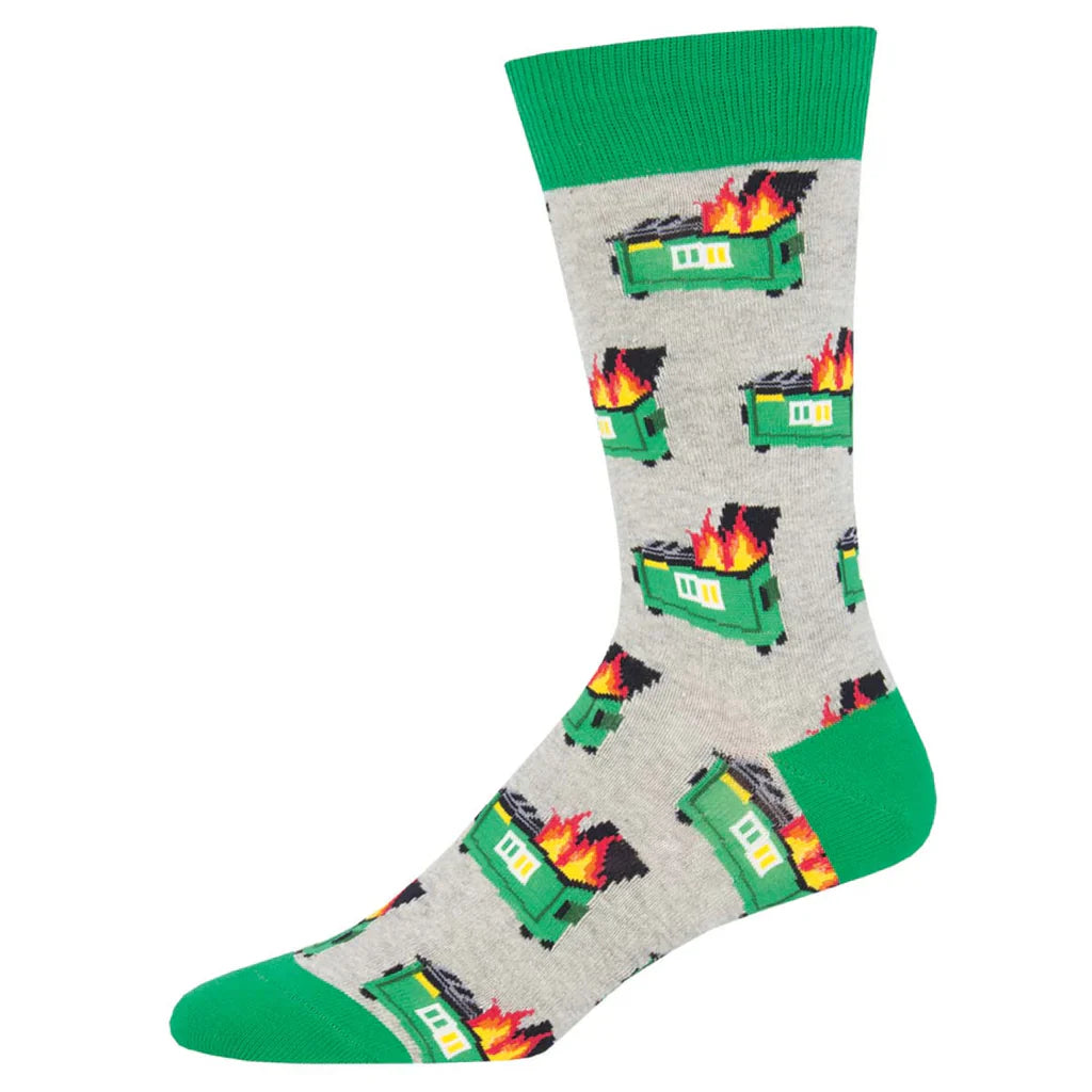 King Size Dumpster Fire Sock – The Sock Factory